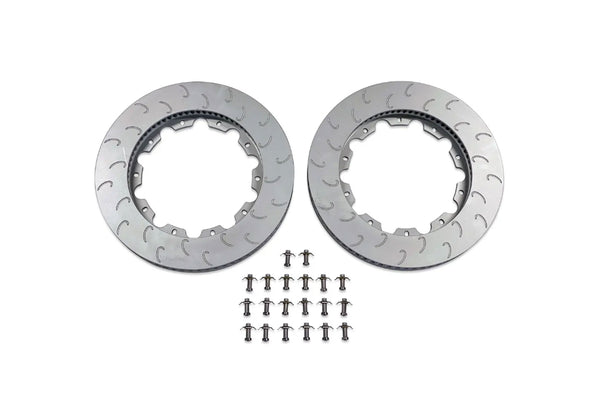 034 Motorsports 370mm Rotor Ring Set Front AUDI 8V.5 RS3, 8S TTRS ...